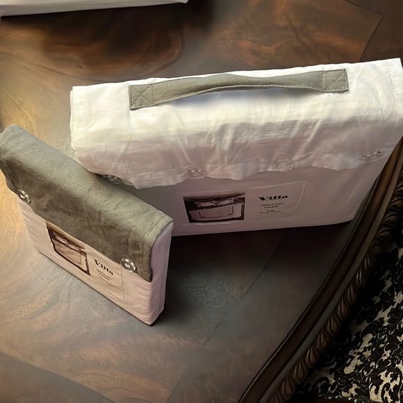 Bedding | Villa By Noble Excellence Greek Key Duvet Cover | Poshmark